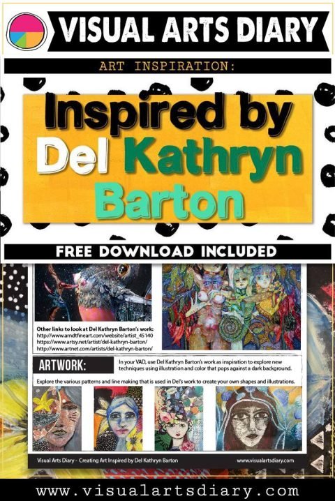 Creating Art Inspired by Del Kathryn Barton